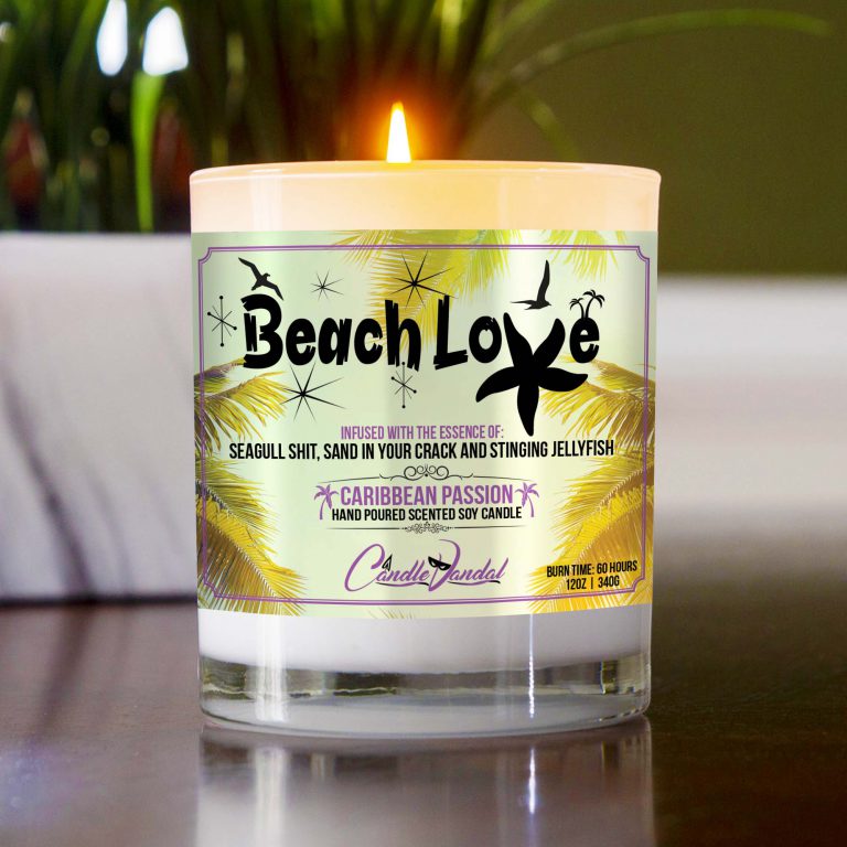 Beach Love Candle | Beach and Tropical Candles
