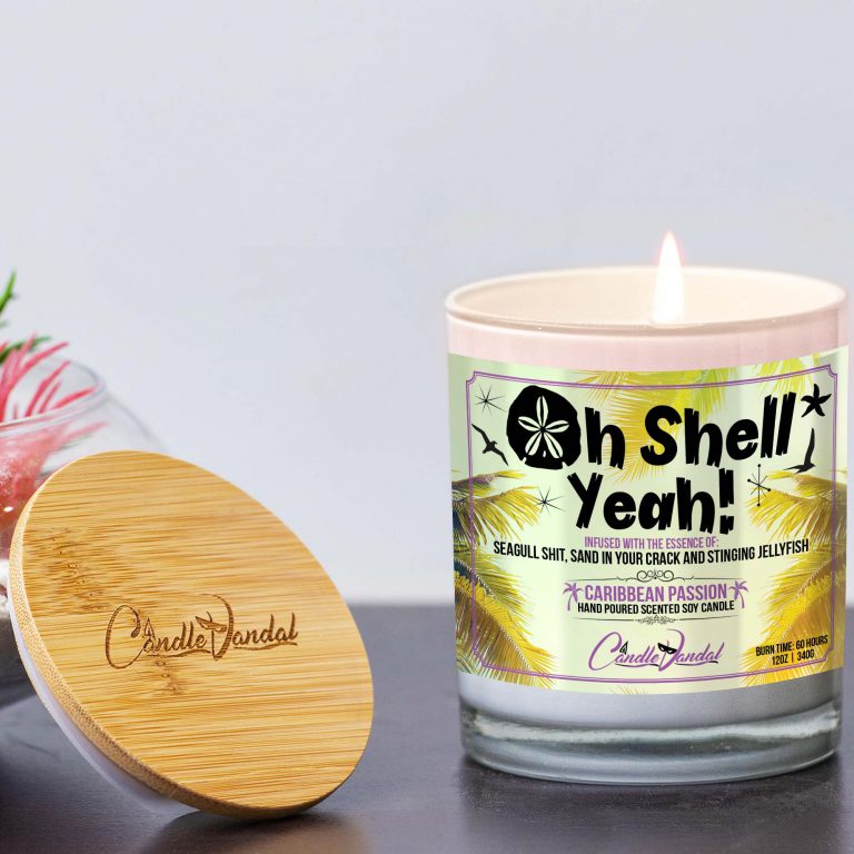 Oh Shell Yeah Candle | Beach and Tropical Candles