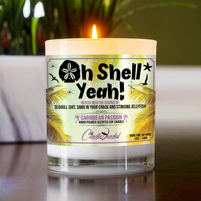Oh Shell Yeah Candle | Beach and Tropical Candles